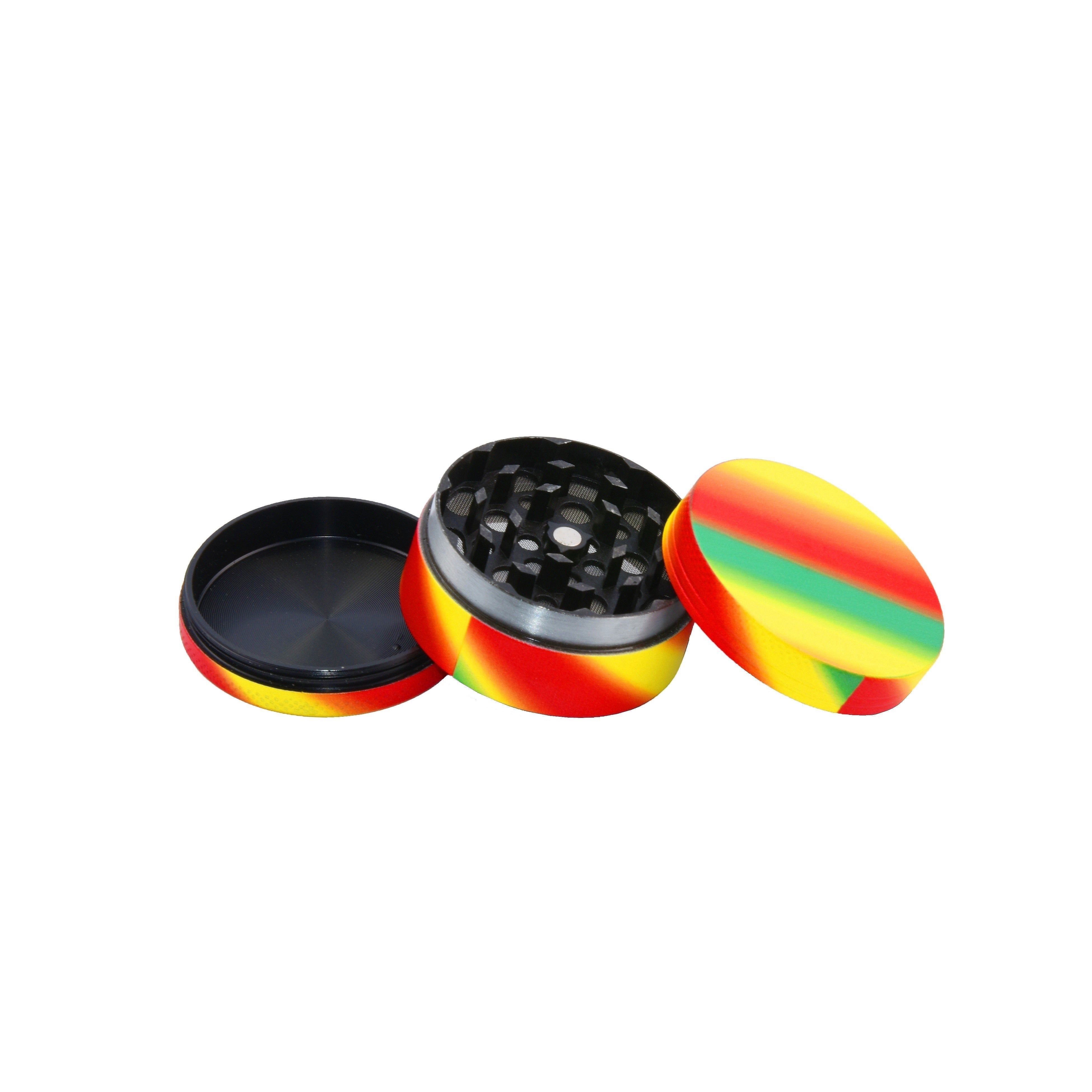 Aluminium Grinders Rasta 3 Parts ( RASTA ) – Zetla